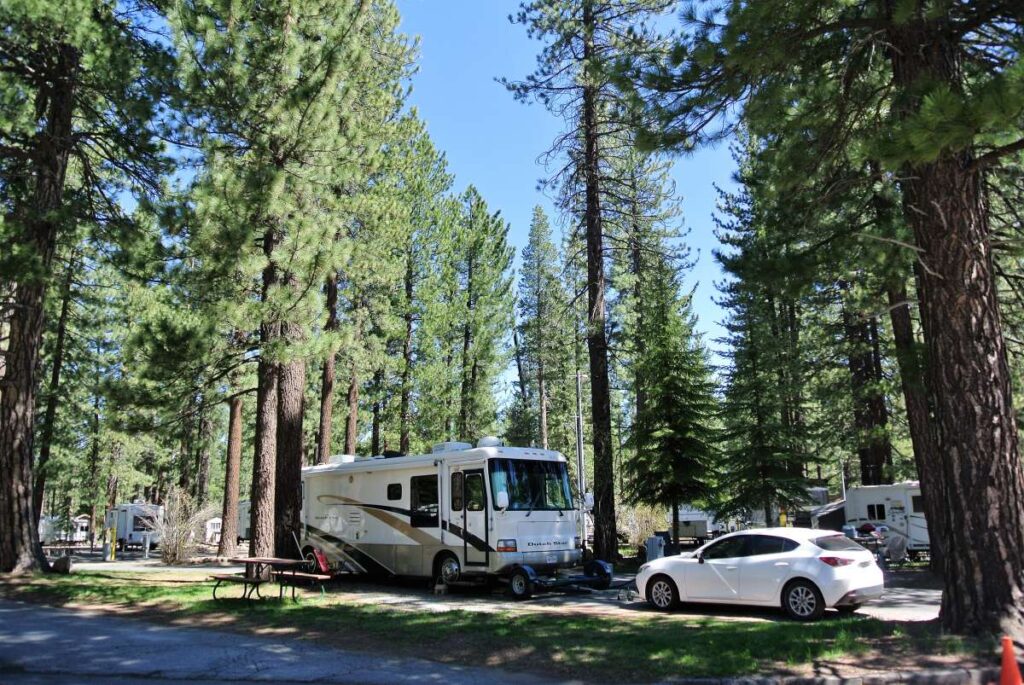 Luxury RV Park in Truckee Tahoe | Village Camp